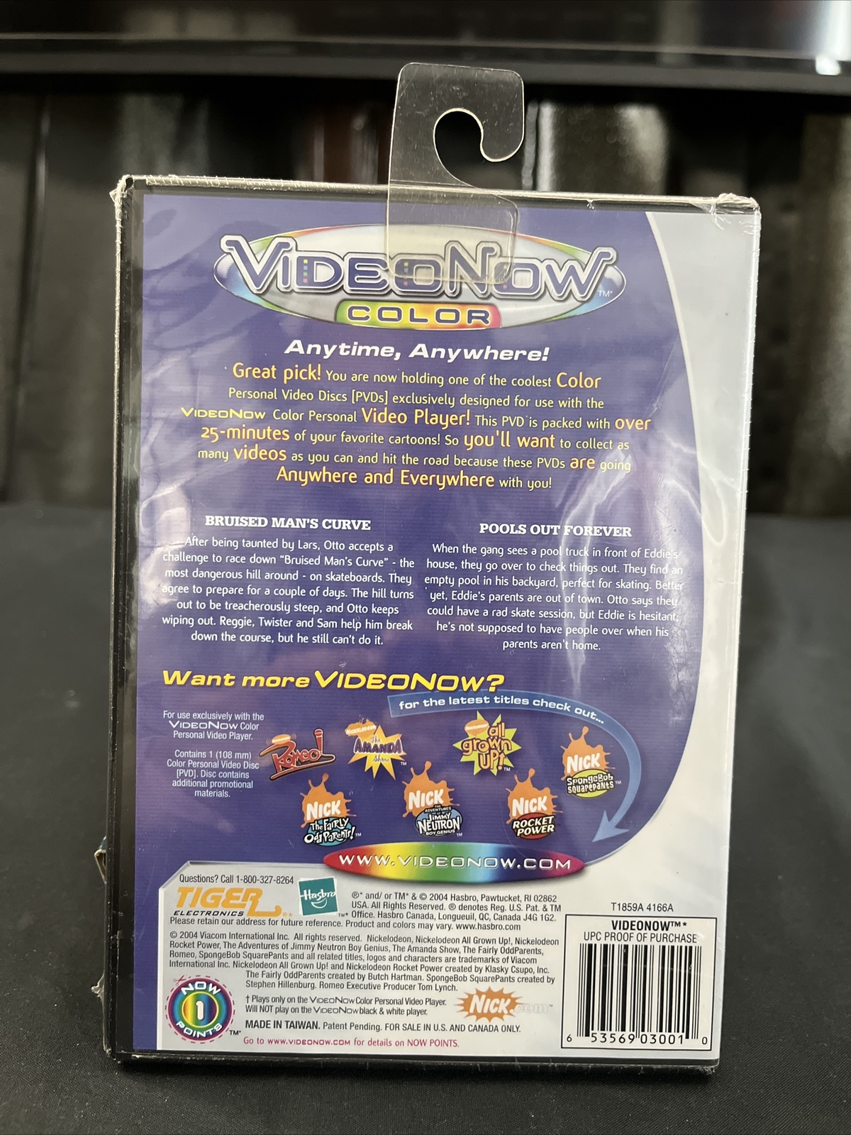 Cool VideoNow Color Personal Video Disc Nick Rocket Power Volume Rp2 ...