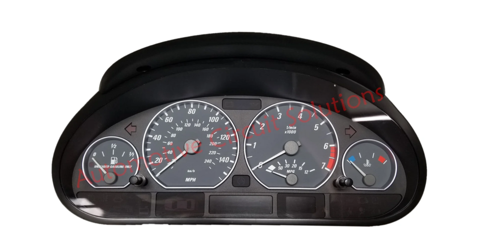 BMW E46 Speedometer Instrument Cluster [*Mileage ODOMETER CORRECTION ...