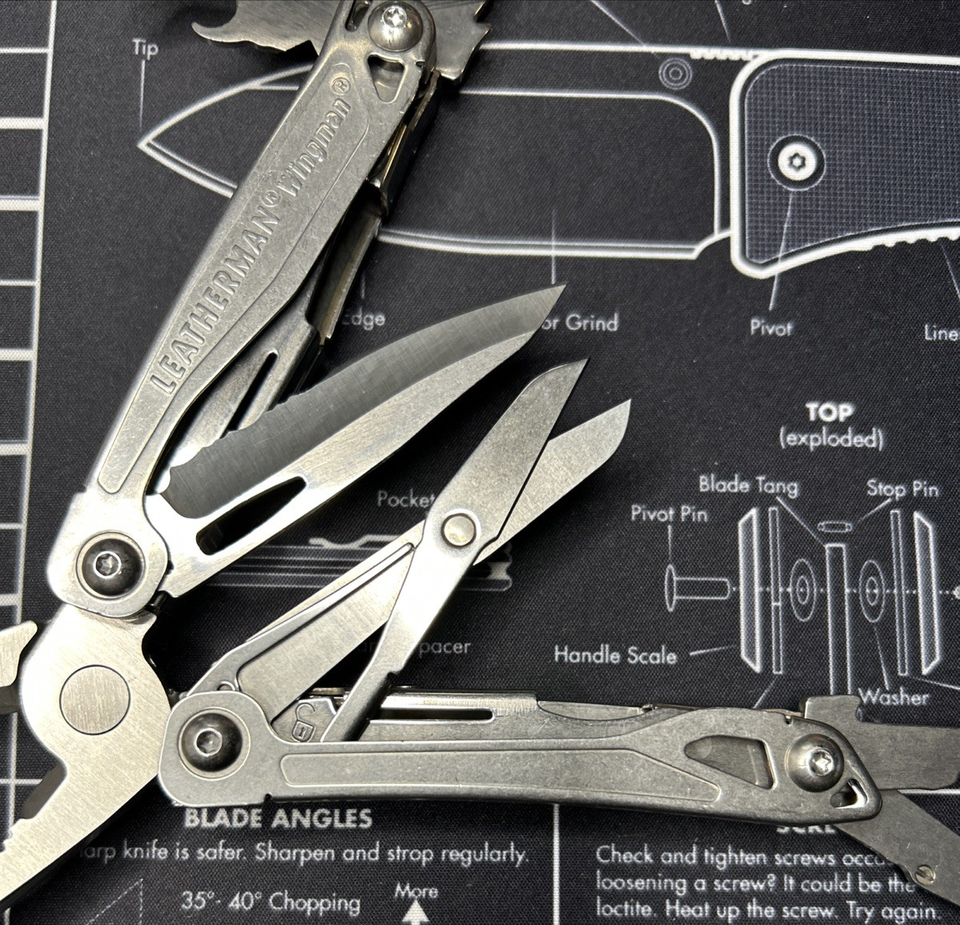 Leatherman Wingman Multi Tool Stainless Steel Made in USA W/Clip EXLUC BOD 0222 | eBay