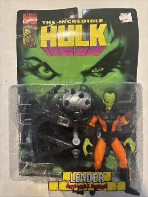 1996 ToyBiz Marvel Incredible Hulk Leader Anti-Hulk Armor Action Figure ...