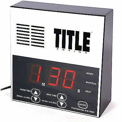 Title Boxing Pro Digital Gym Timer by Fighting for sale online | eBay