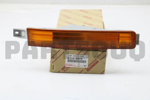 8151059015 Genuine Toyota LAMP ASSY, FRONT TURN SIGNAL, RH 81510-59015 ...