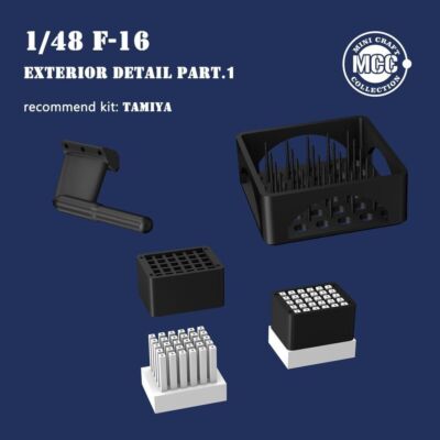 MCC 4809 1/48 F-16 Exterior Detail Part 1 | eBay