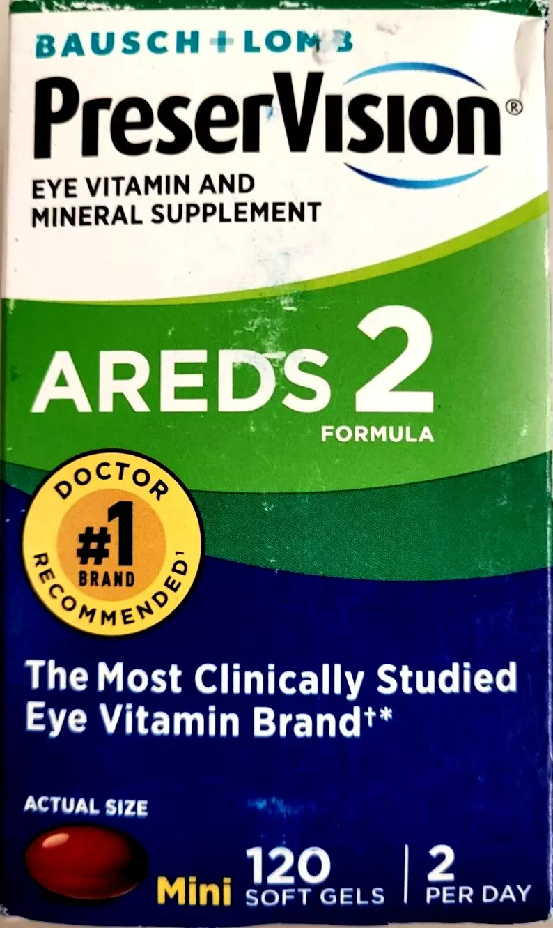 PreserVision Areds 2 Eye Vitamin and Mineral - 120 Softgels **read** | eBay