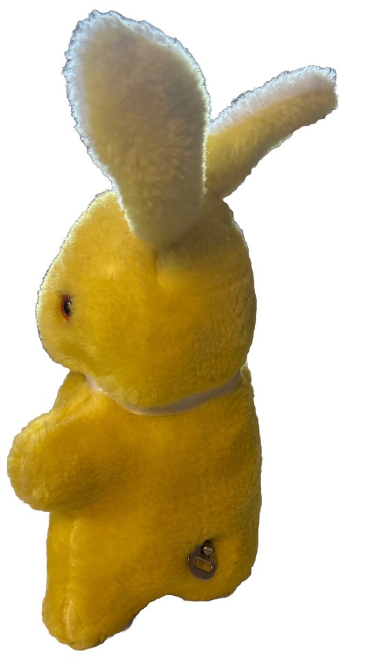 Vtg Atlanta Plush Bunny Rabbit Toy Gerber Wind Up Plays Lullaby Approx ...