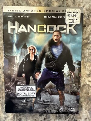 Hancock (DVD, 2008, 2-Disc Set, Unrated) 43396281240| eBay