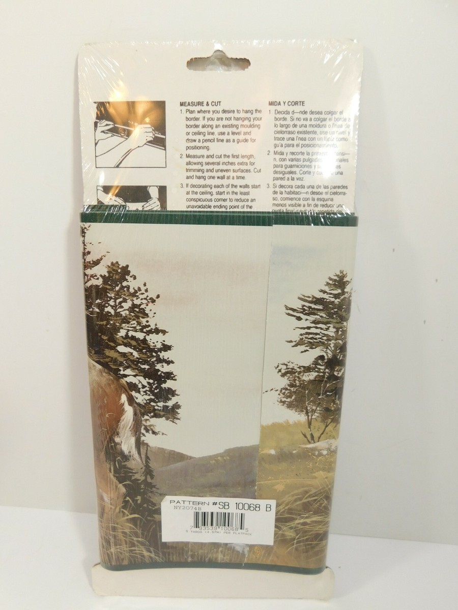 Whitetail Deer Wallpaper Border