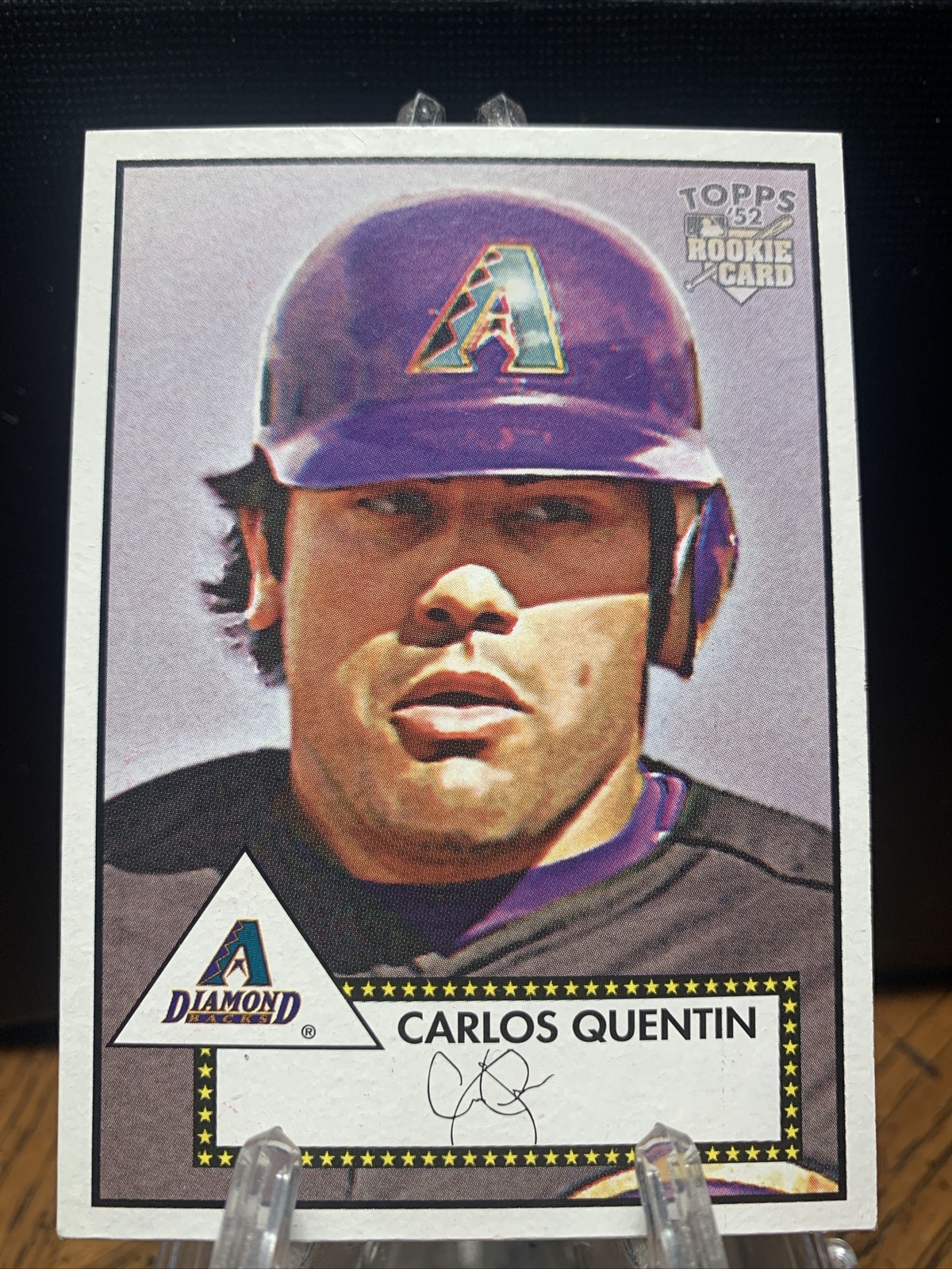 2006 Topps '52 Arizona Diamondbacks Baseball Card #96 Carlos Quentin RC ...