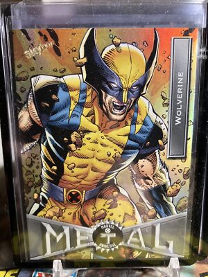 2020 2021 Marvel X-MEN Metal Universe GOLD #69 WOLVERINE A | eBay