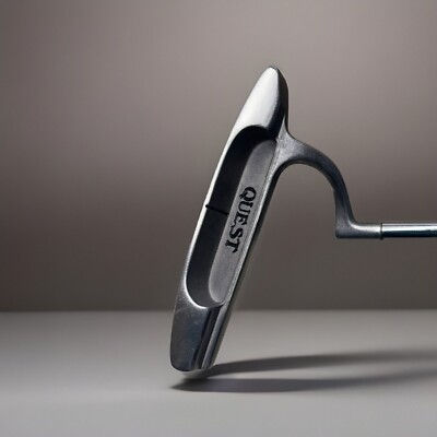QUEST Offset 34" RH Putter w/ 6" head, steel shaft | eBay