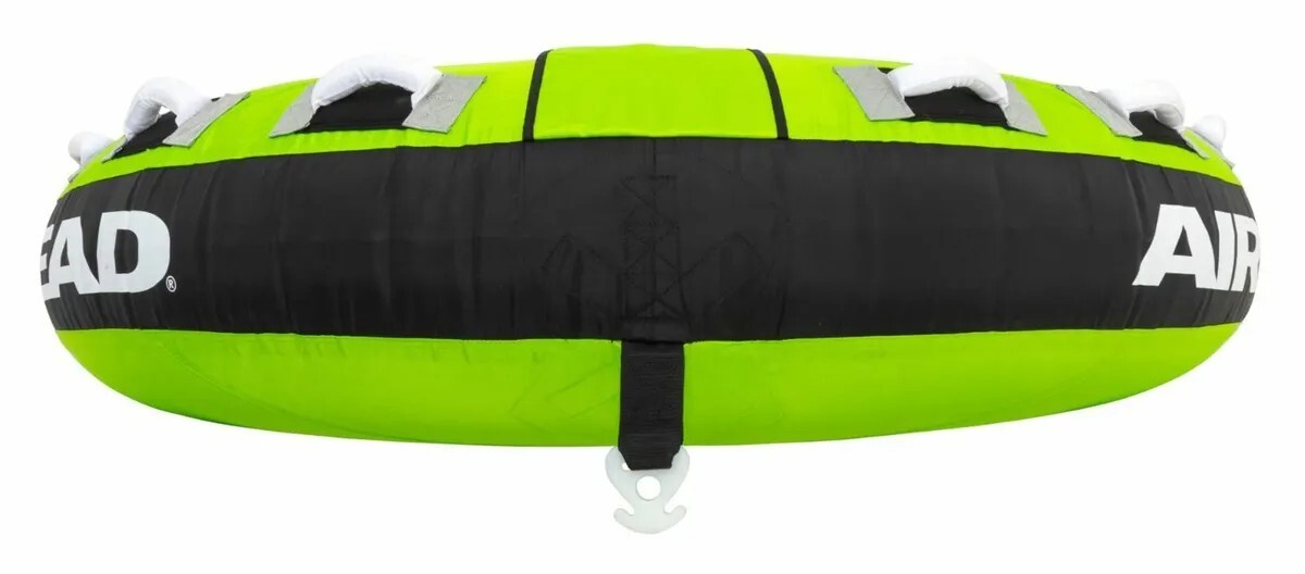Inflatable Towable Tube 3-Person Boat Water River Raft Float Round ...