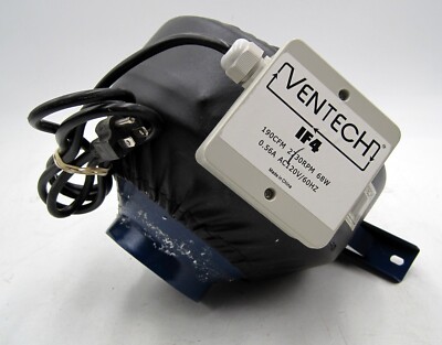 Ventech iF4 4” Inline Duct Fan 190 CFM | eBay