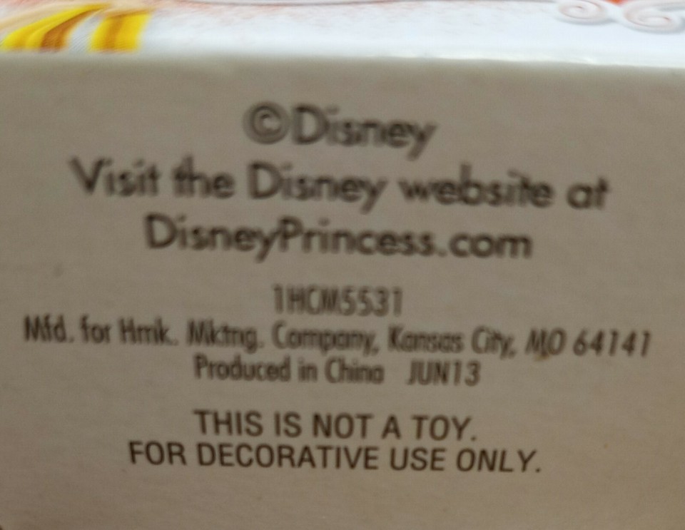 Rare Red Box Hallmark Disney Rapunzel Ornament - New in Box | eBay