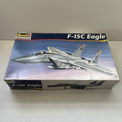 Revell F-15C Eagle Model Airplane Kit 1:48 Scale 1998 Plastic 85-5823 ...