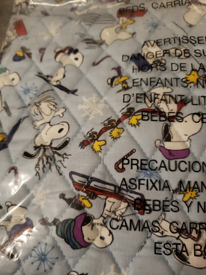 New Vera Bradley Large Hipster Purse Bag Peanuts Ski Jump Snoopy Winter ...