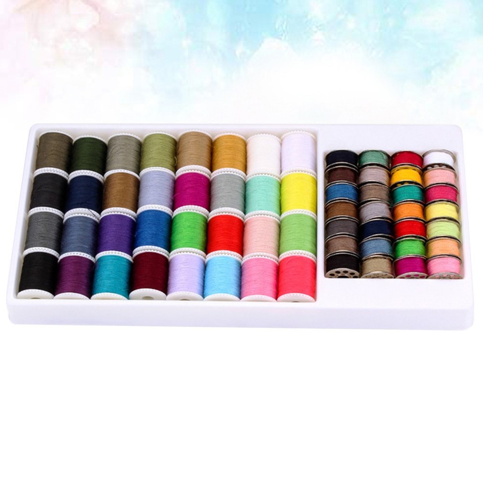 60Pcs Embroidery Thread Set for Sewing Machine Hand Sewing with Mixed ...