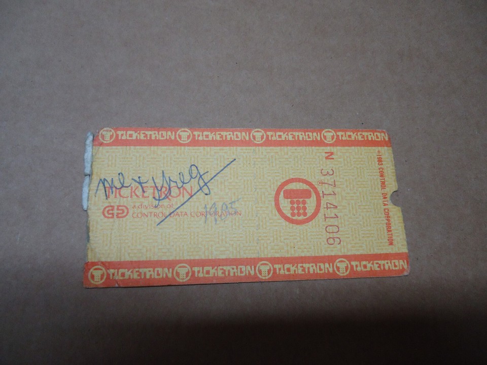 George Thorogood concert ticket Merriweather Post Pavillion MD 8 29 ...