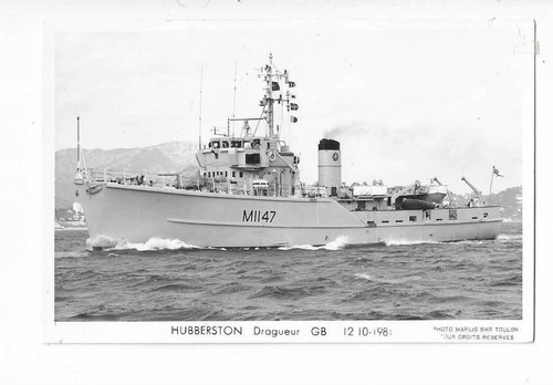 United Kingdom Royal Navy Ship HMS Hubberston | eBay