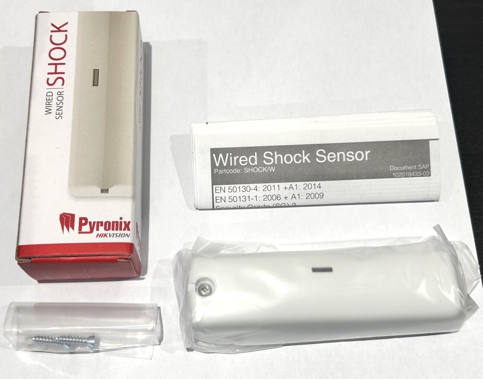 Digital Vibration Shock Detector for WIRED Intruder Burglar Alarm ...