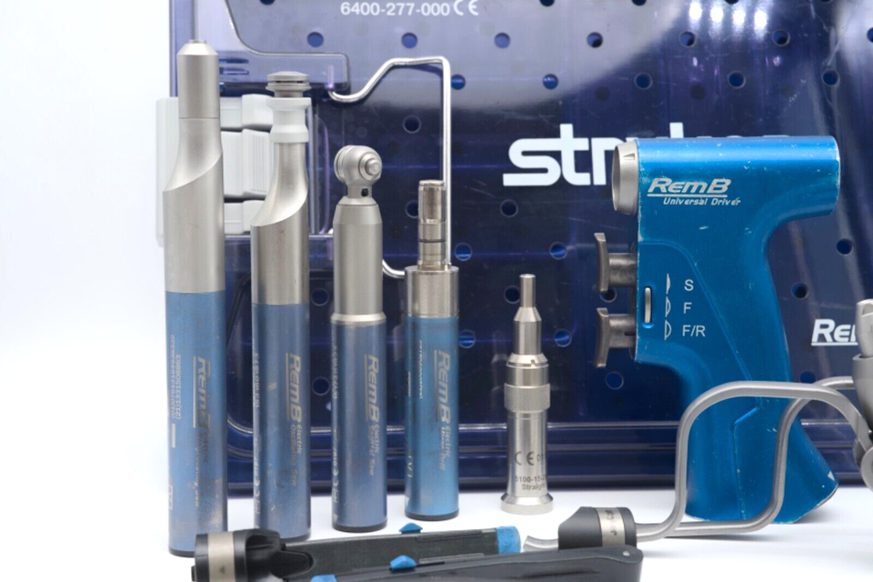 Stryker RemB Small Bone Electric Handpiece Set with Attachments and ...