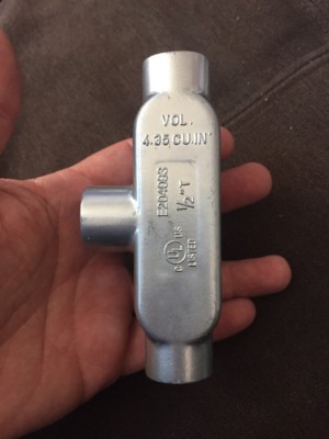 *NEW Style 3/4'' E204093 T Conduit Body | eBay