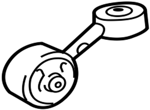 12363-20130 Toyota Rod, engine moving control 1236320130, New Genuine ...