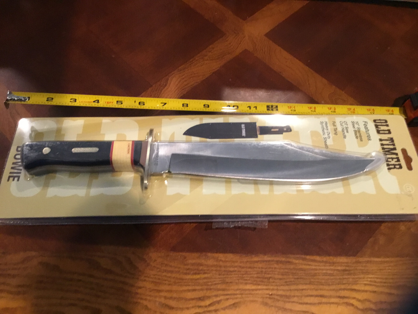 Schrade Old Timer Bowie Fixed 10" Blade Hunting Knife - NEW in Package ...