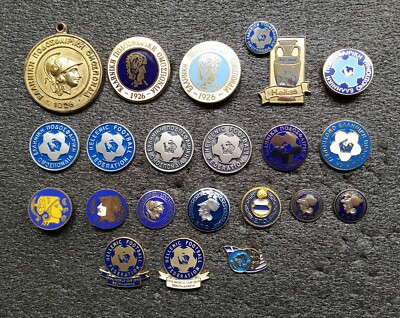 GREECE Football Association Federation pin badge LOT | eBay