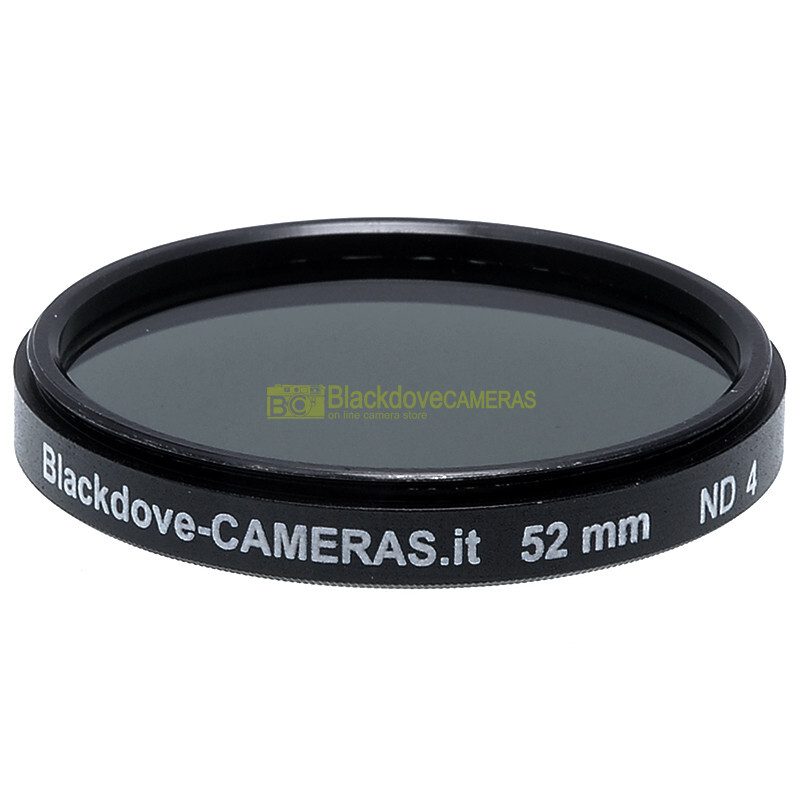 52mm Neutral Density ND4 Filter (+2 Stops) Blackdove-Cameras for M52 ...