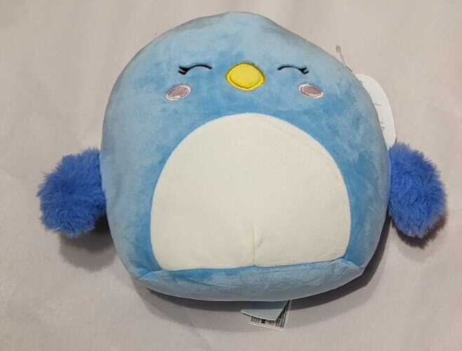 Bebe the Blue Bird Squishmallow Plush 7" Unisex Kids KellyToy ...