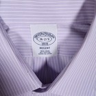 Brooks Brothers Men's Regent Non-Iron Stretch Purple Striped Dress ...