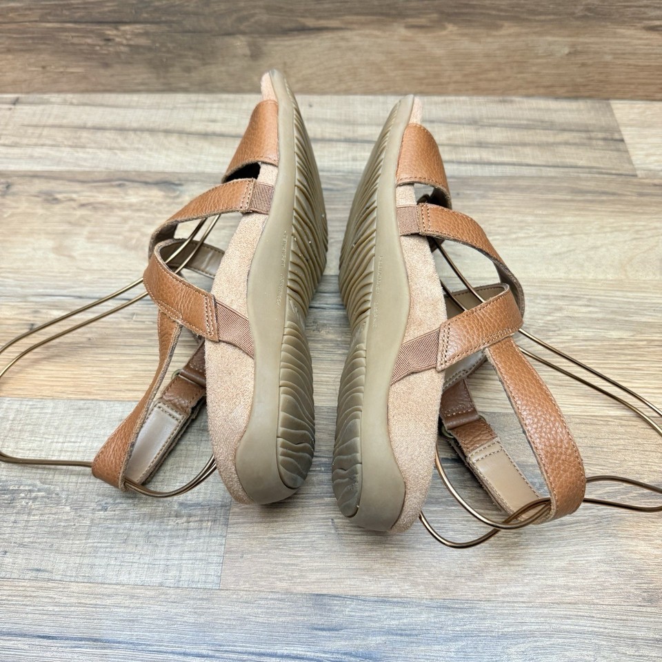 Vionic Sandals Amber Women’s Size 6.5 Rose Gold/Metal Linen Adjustable ...