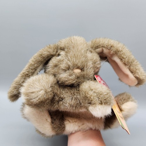 FOLKMANIS Baby Lop-Eared Bunny Rabbit Hand Puppet Plush 10" W/tag ...