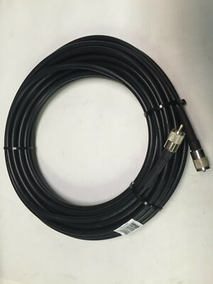 RG-213 50FT COAX COAXIAL HAND SOLDER CABLE w/ MALE PL-259 CB HAM RADIO ...