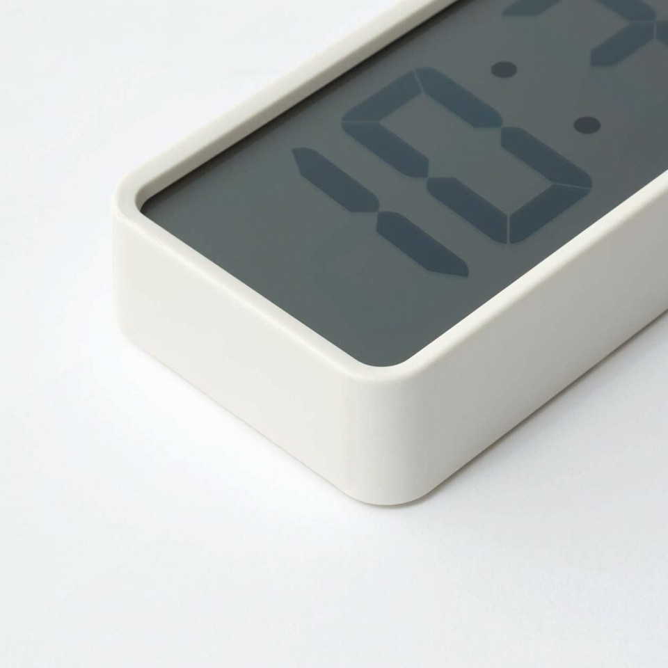 MUJI Digital clock small (with alarm function) Black MJ‐DCSB1 From ...