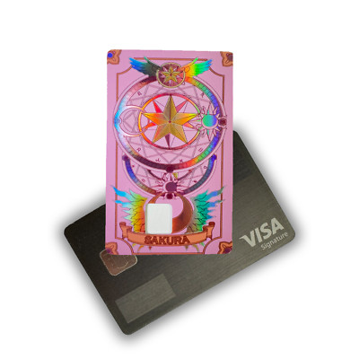 Debit Card Skin - Card Captor Sakura Guardian Holographic Anime Credit ...