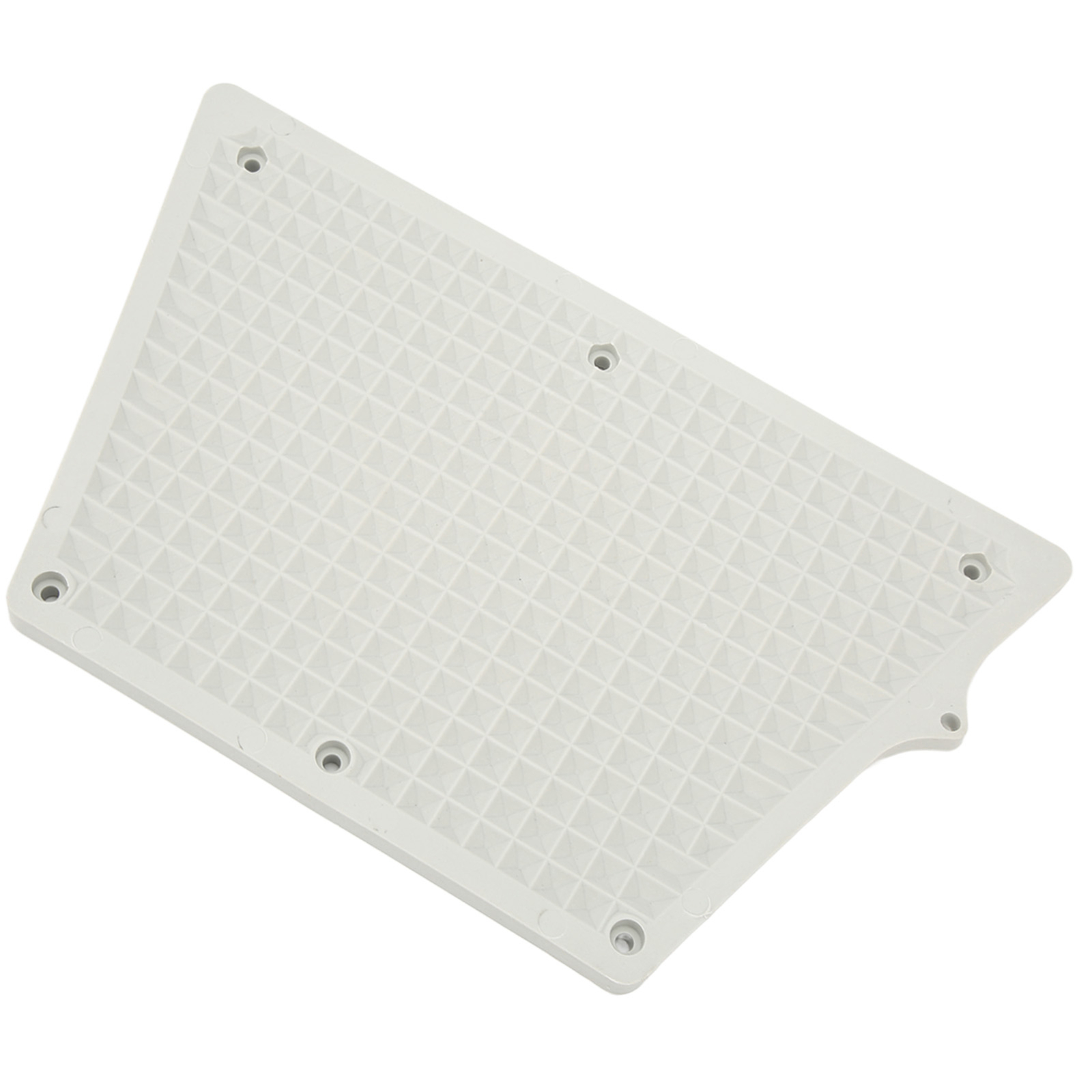 (Gray) Outboard Transom Plate Grid Design Trapezoidal PVC Outboard | eBay