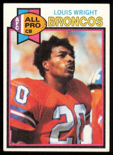 1979 Topps Football #340 Louis Wright Denver Broncos | eBay