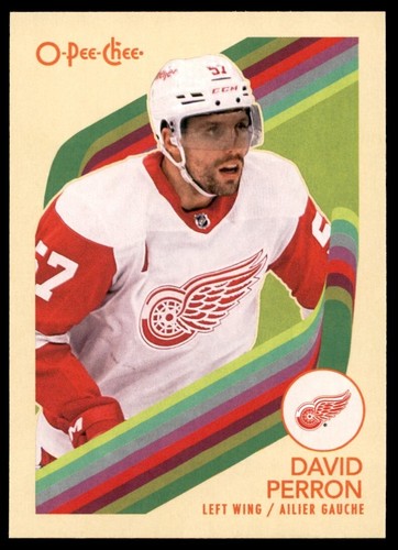 David Perron 2023-24 O-Pee-Chee Retro #190 Detroit Red Wings | eBay