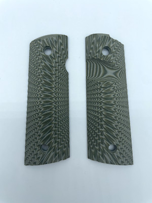 1911 Grip G10 - Full Size - Magwell - Coyote -Government/Commander - G2 | eBay