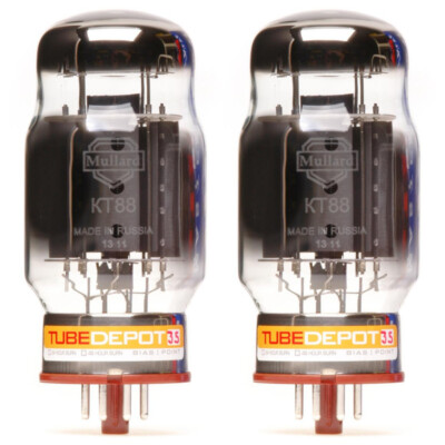 Pair of Mullard KT88 New Production Power Vacuum Tube | eBay