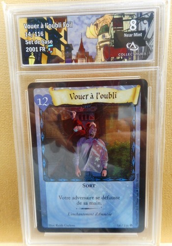 HARRY POTTER 2001 VOUER A L OUBLI 14/116 FOIL WIZARDS française gradée ...