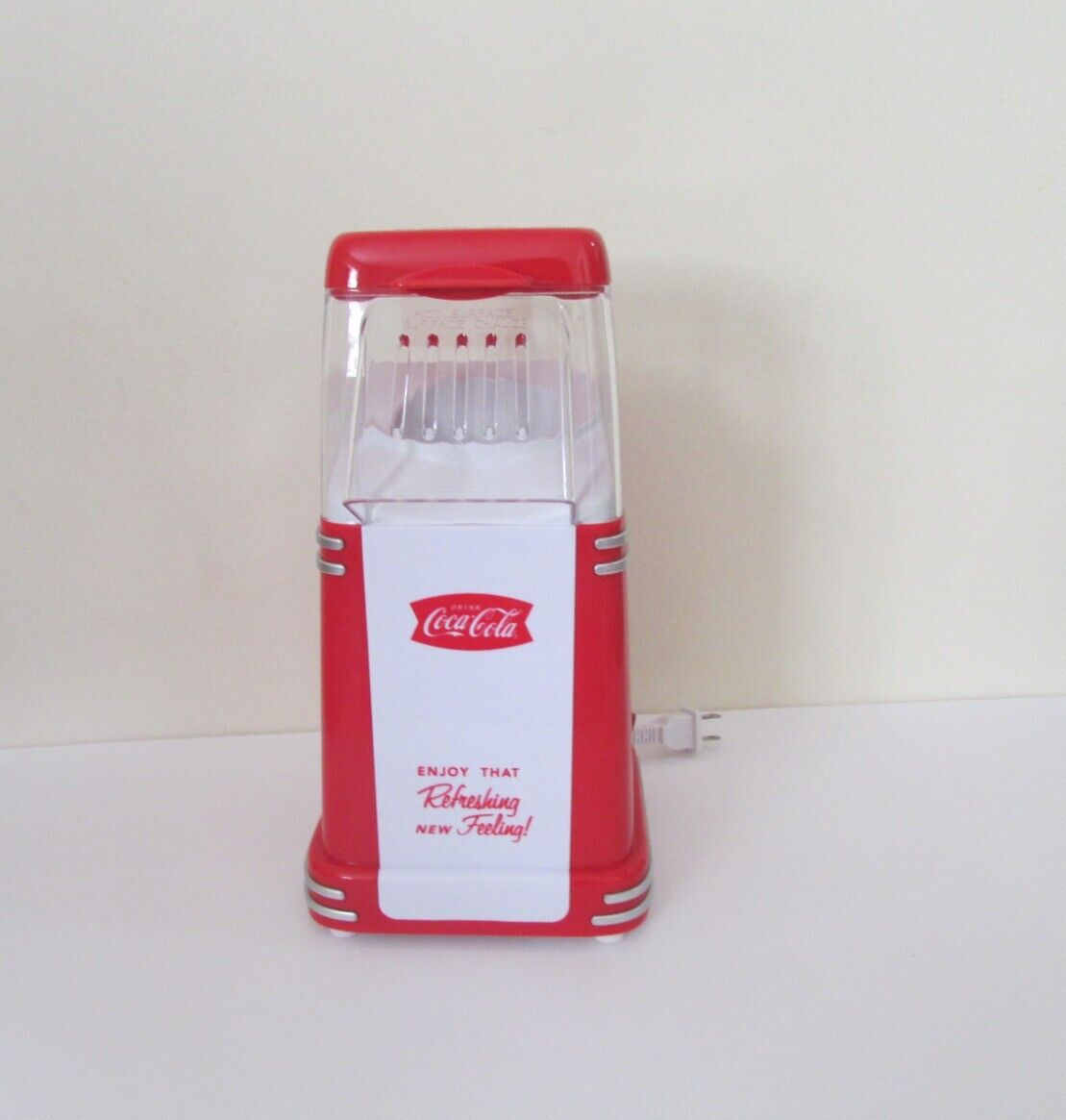 Nostalgia Coca-Cola 8-Cup Counter Top Hot Air Popcorn Maker Machine | eBay