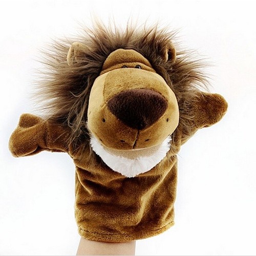 Cartoon Animal Hand Puppet Plush Toys Soft Doll Birthday Kid ...