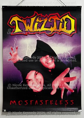 *Original* TWIZTID Mostasteless Tour 1990s Concert Poster | ICP House ...
