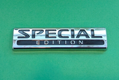 2012-2019 Nissan Versa Rear Trunk Letters SPECIAL EDITION Badge ...