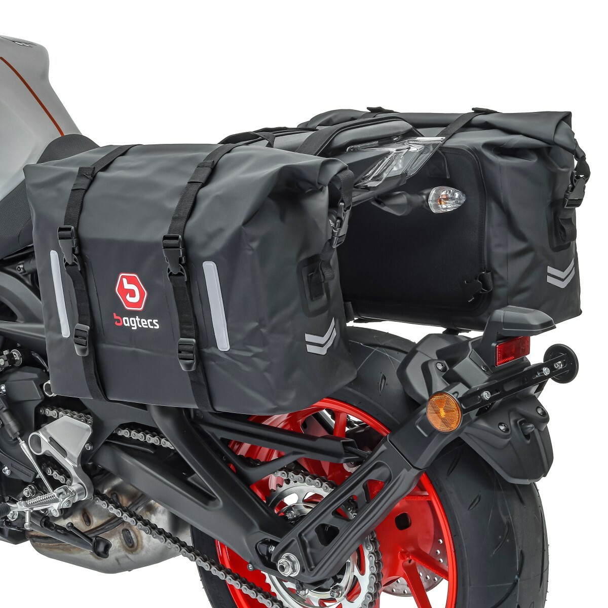 Set Satteltaschen WP8 für Suzuki Bandit 600 / S + Topcase XB45 45L ...