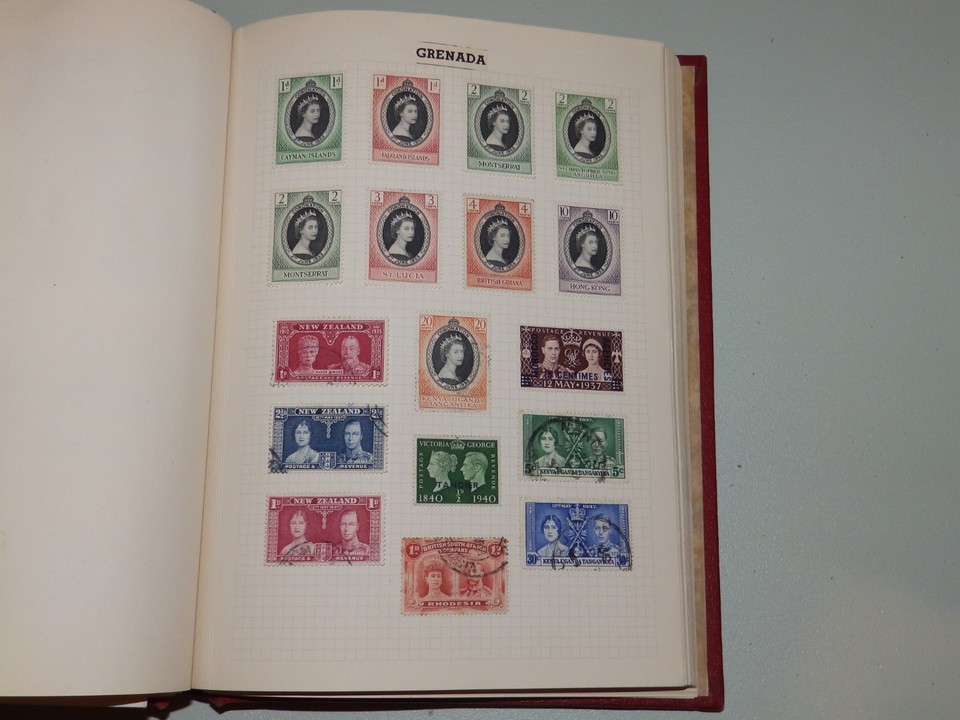 (8949) GB & COMMONWEALTH COLLECTION IN SIMPLEX JUNIOR ALBUM | eBay UK