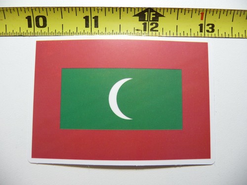 MALDIVES FLAG DECAL STICKER COUNTRY PRIDE NATION GOVERNMENT | eBay