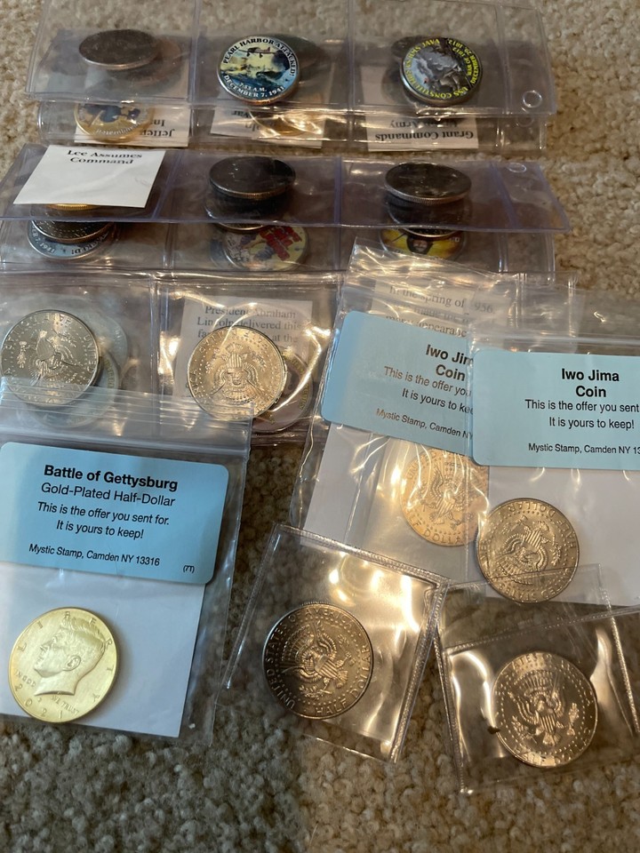 USA COINS LOT OF 39 COINS WITH MIXED PHOTOS! | eBay